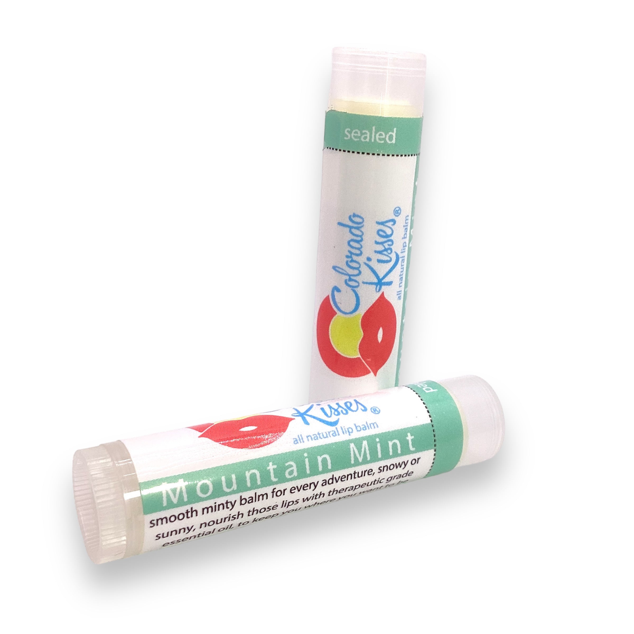 Mountain Mint Lip Balm Handmade in USA – mycoloradokisses.com